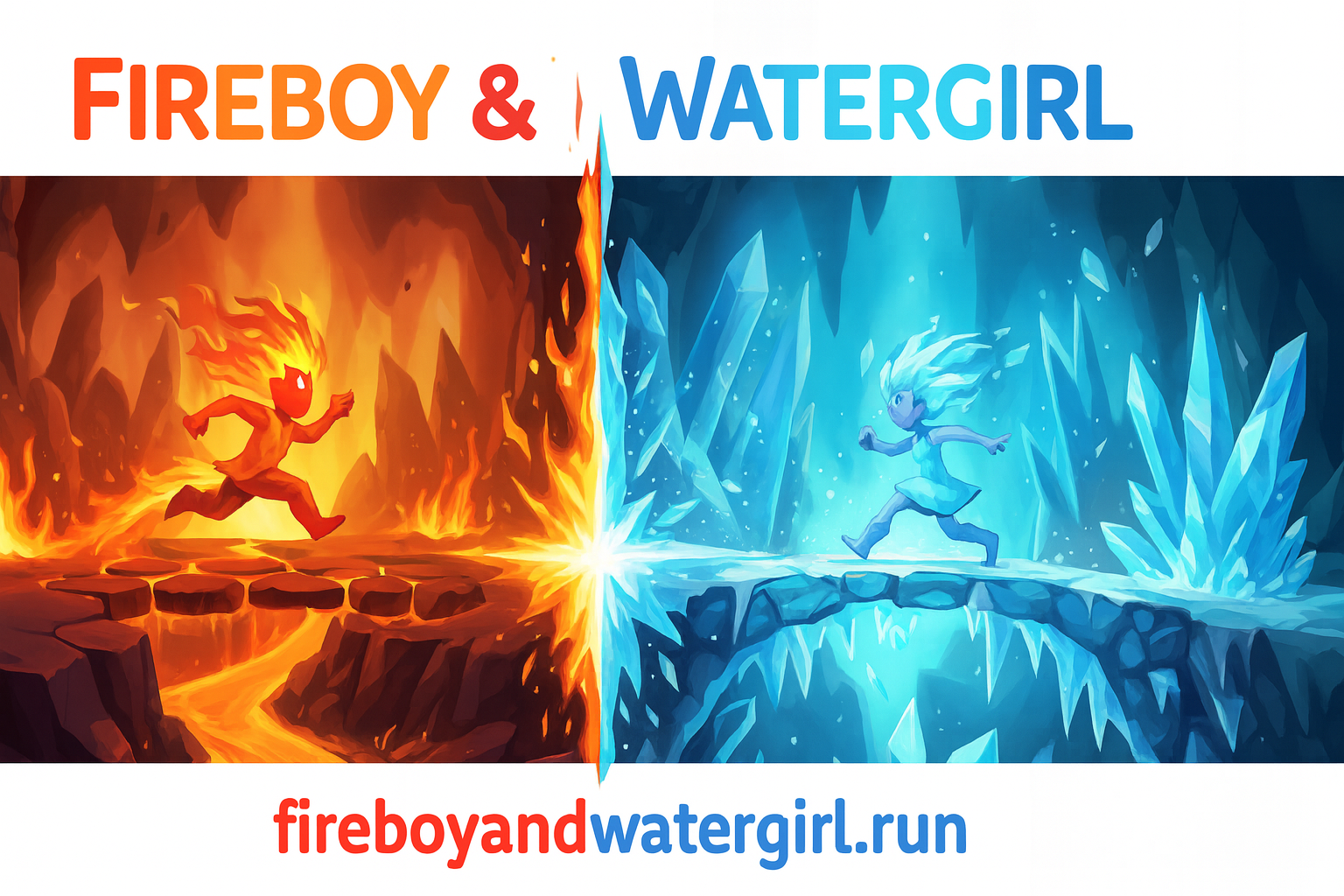 森林冰火人 1 森林神殿 (Forest Temple)｜Fireboy and Watergirl 繁體版 | 森林冰火人